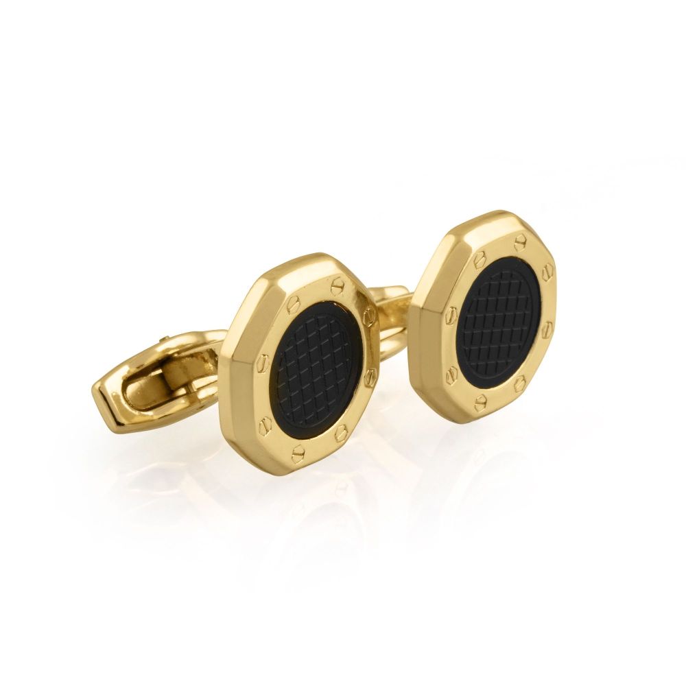 Order A-P Cufflinks For Men, Golden, C-45 Online at Best Price in ...