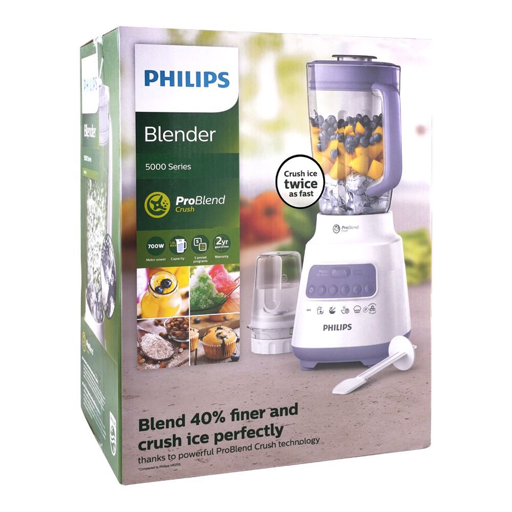 Purchase Philips 5000 Series Pro Blend Crush Blender, 700W, HR-2221/00 ...