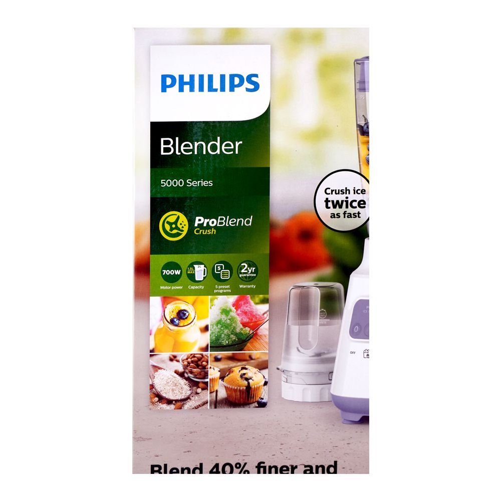 Purchase Philips 5000 Series Pro Blend Crush Blender, 700W, HR-2221/00 ...