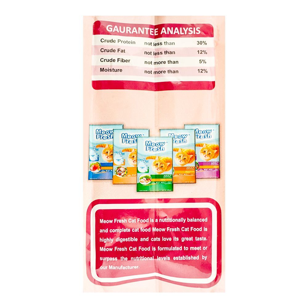 Order Meow Fresh Kitten 1-6 Months Food Chicken, Fish & Vegetable, 450g ...