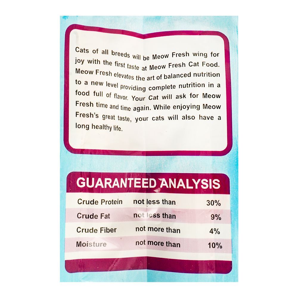 Order Meow Fresh Adult 6 Months+ Seafood, 450g Online at Special Price ...