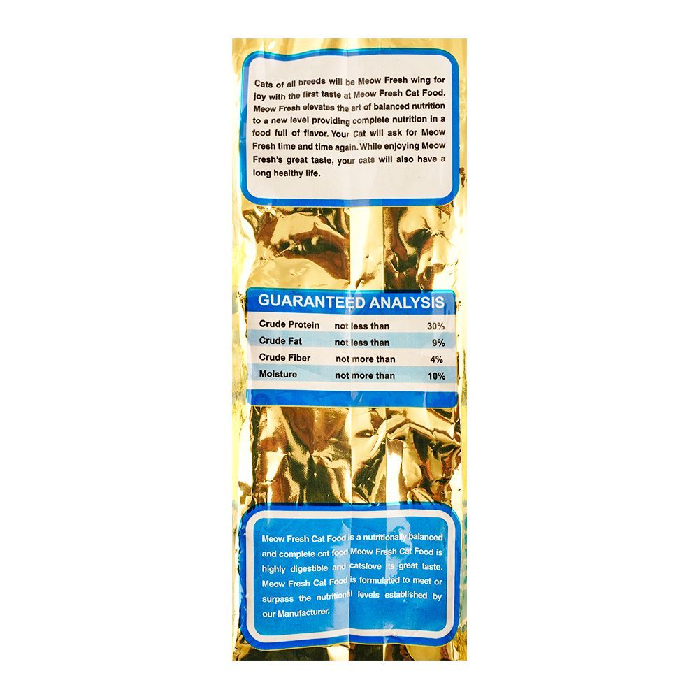 Order Meow Fresh Premium Diet Adult 6 Months+ Fish, 500g Online at Best ...