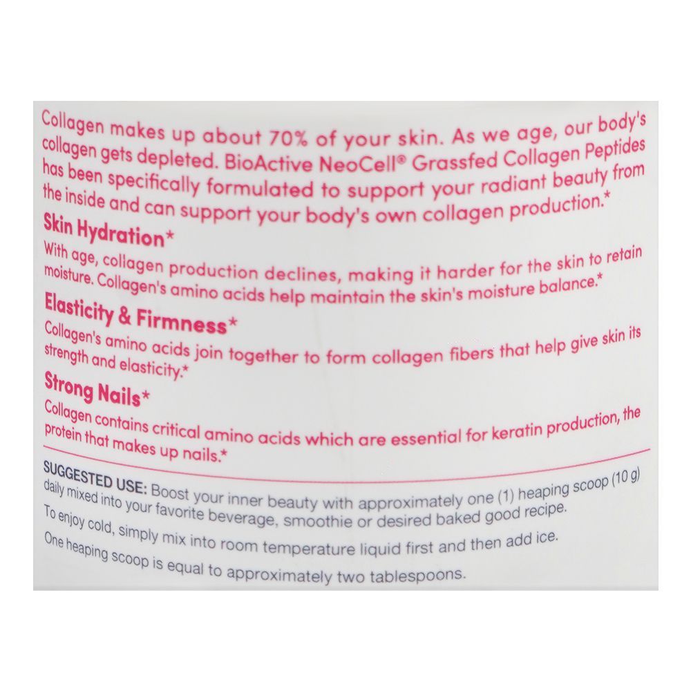 Neocell Super Collagen Peptides Dietary Supplement, 200g