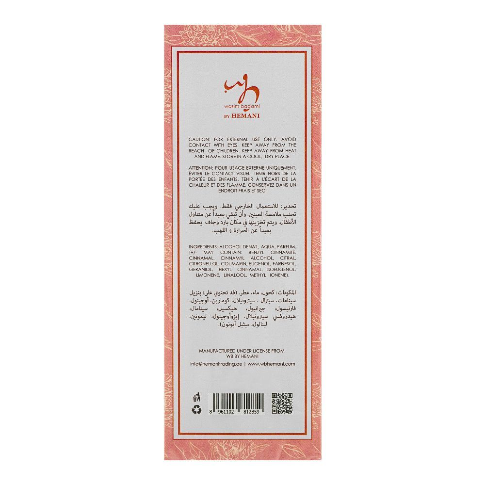 Purchase Wasim Badami Hareem Farooq LUV Pour Femme Eau De Parfu, For ...