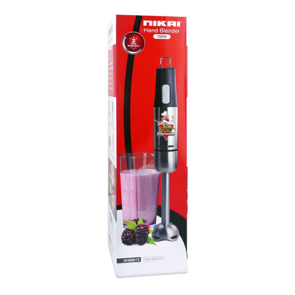 Buy Nikai Hand Blender Stick, 700W, NH-8881X Online at Best Price in ...