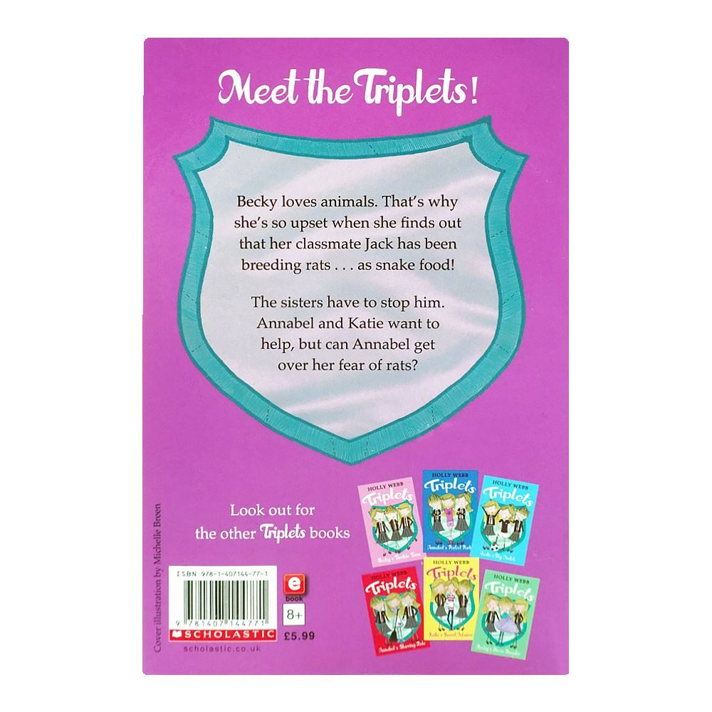 Purchase Holly Webb Triplets, Becky's Problem Pet Book Online at Best ...