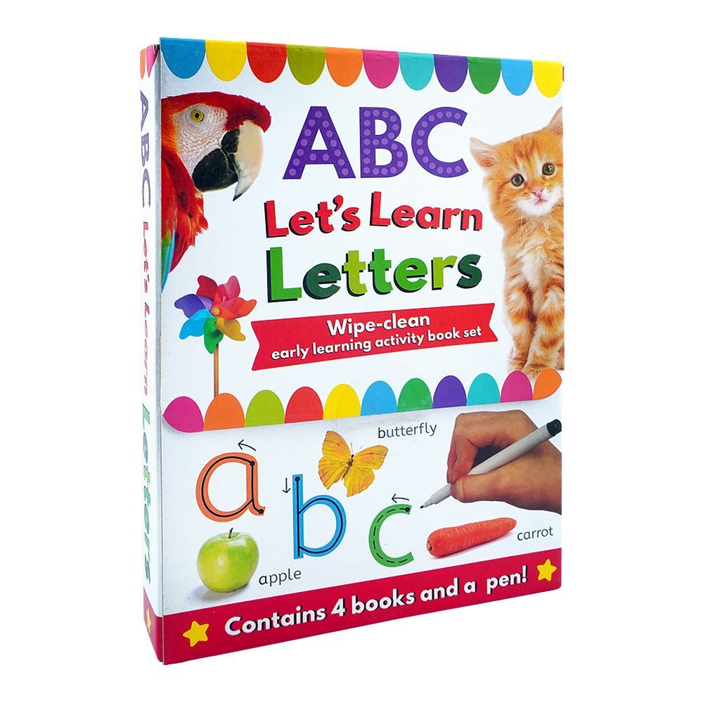 Buy ABC Let's Learn Letters, Wipe & Clean Book Online at Special Price in Pakistan - Naheed.pk