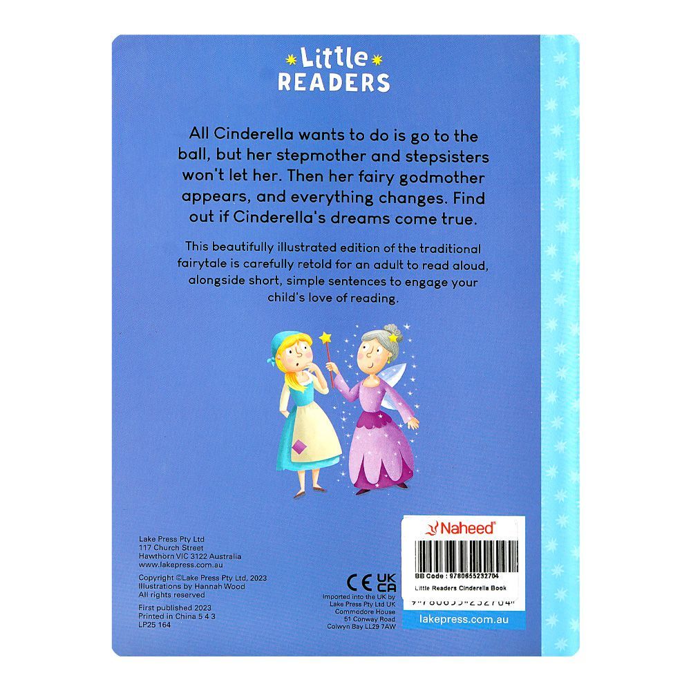 Lake Press Little Readers Cinderella Book
