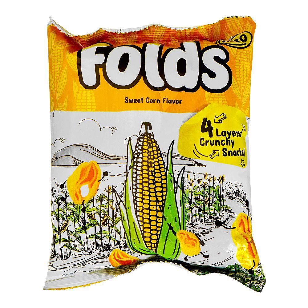 Order Kolson Folds Sweet Corn Flavor Snacks, 21g Online at Best Price ...