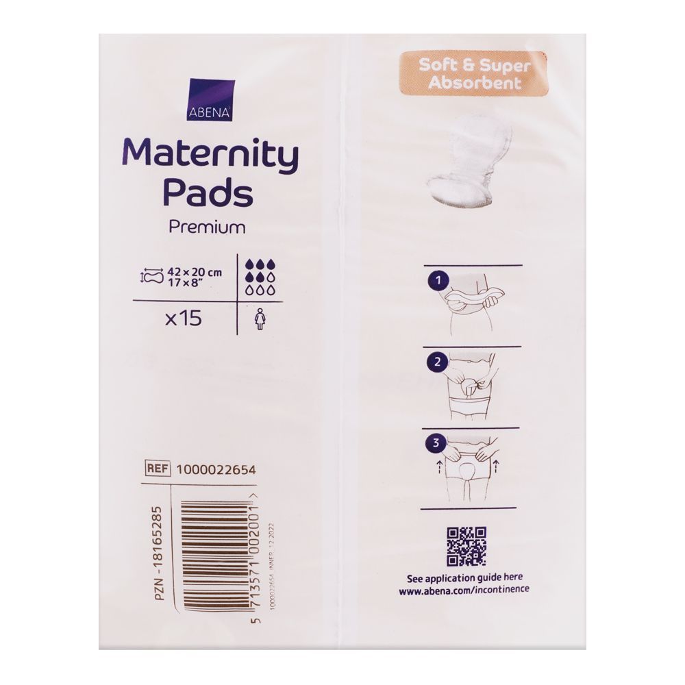 Buy Abena Maternity Premium Bladder Protection Pads, 15-Pack Online at ...