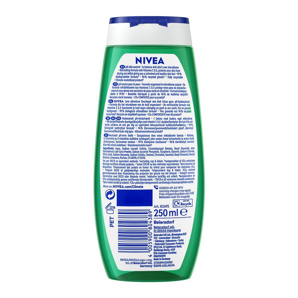 Order Nivea Love Adventure Shower Gel, 250ml Online at Best Price in ...