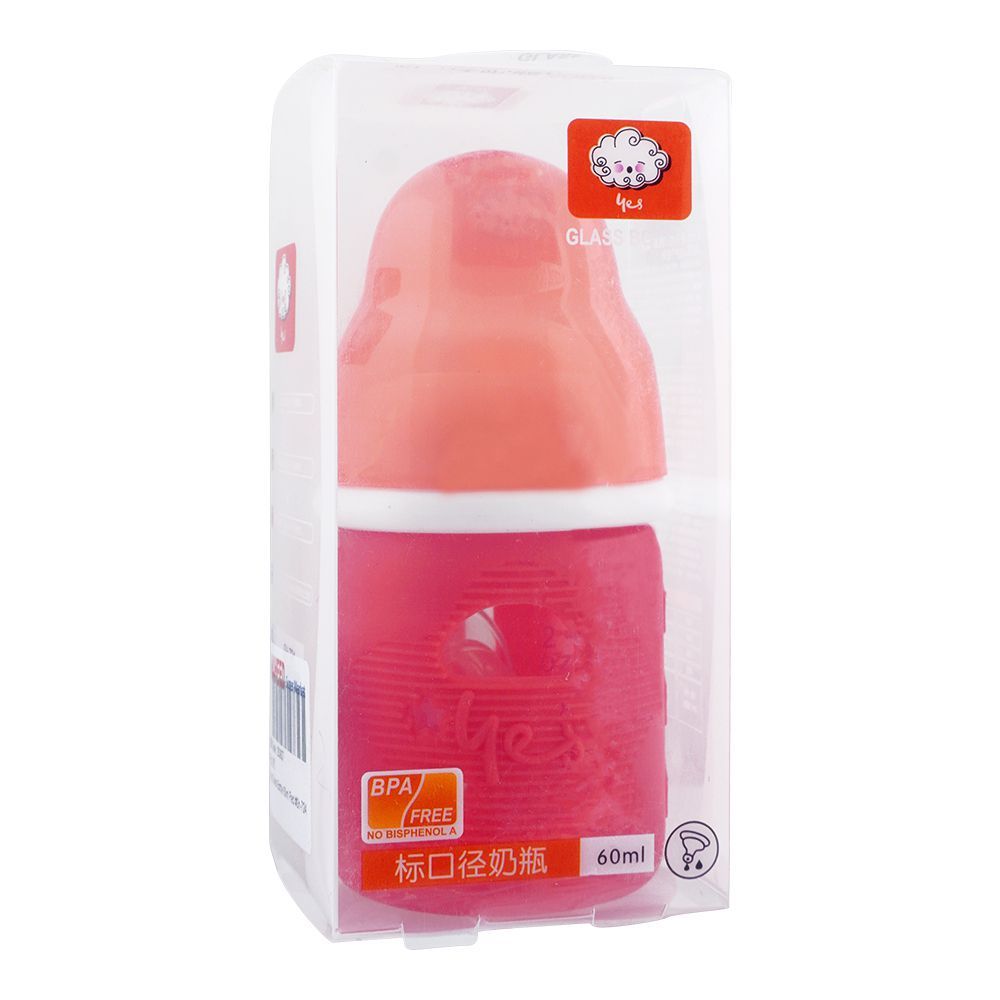 Order Yes Glass Bottle 60ml Red #Sh-724 Online at Best Price in ...