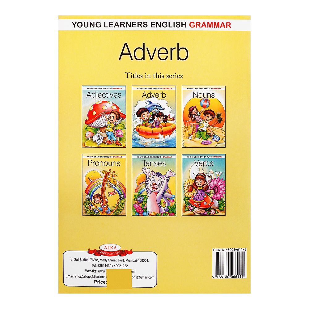 Purchase Alka Young Learners English Grammar Adverb, Book Online at ...