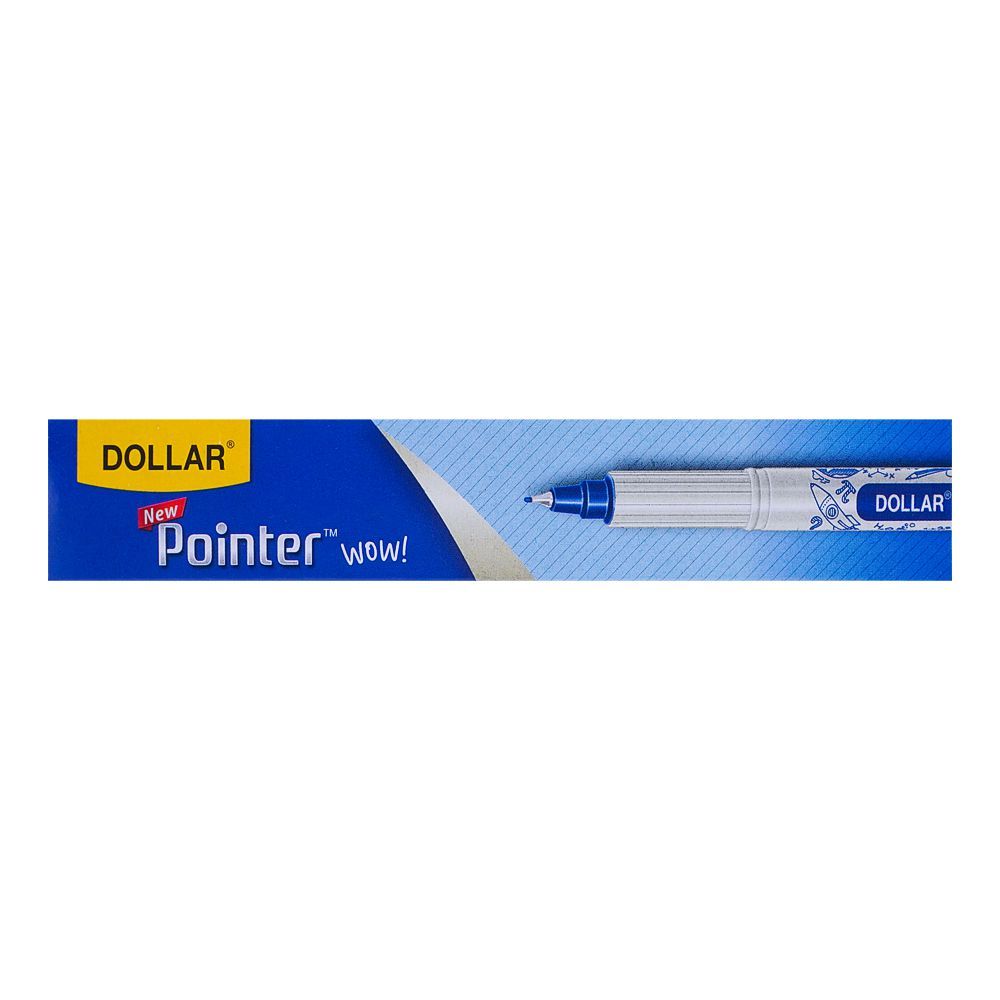 Buy Dollar Fine Liner Pointer Wow! Metal Jacket F 0.3 10-Pack, Blue, FL ...