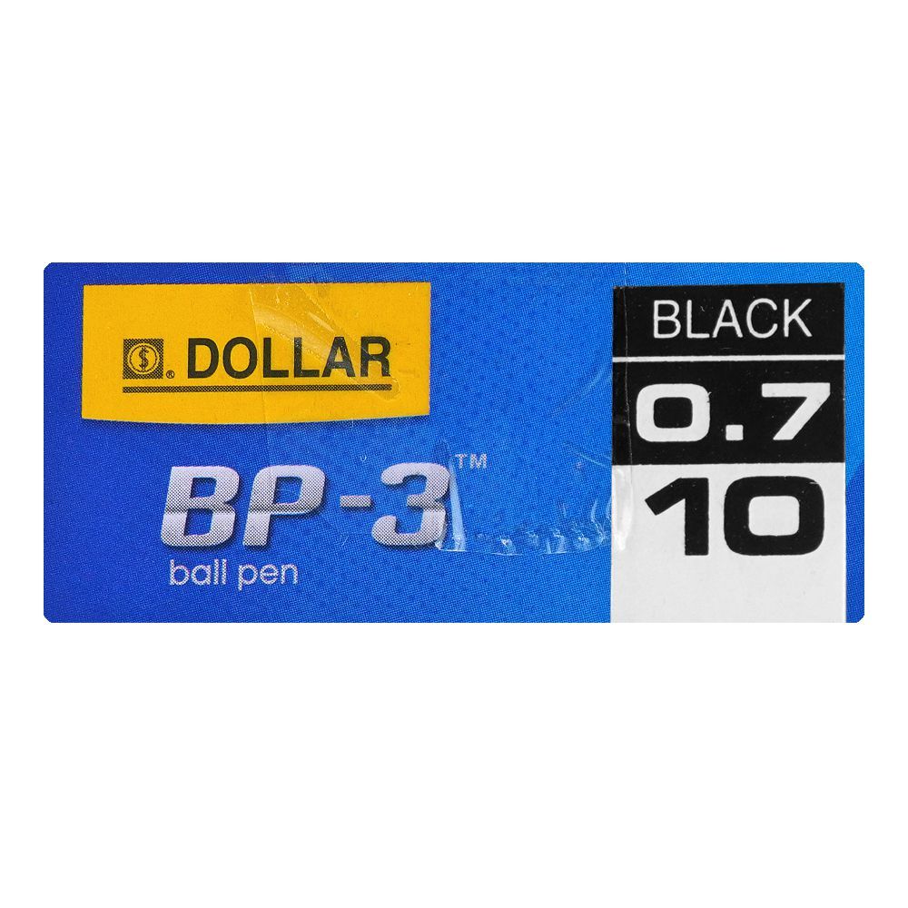 Buy Dollar BP-3 Ball Pen F 0.7 Red 10-Pack, BP 3F, Red Online at ...