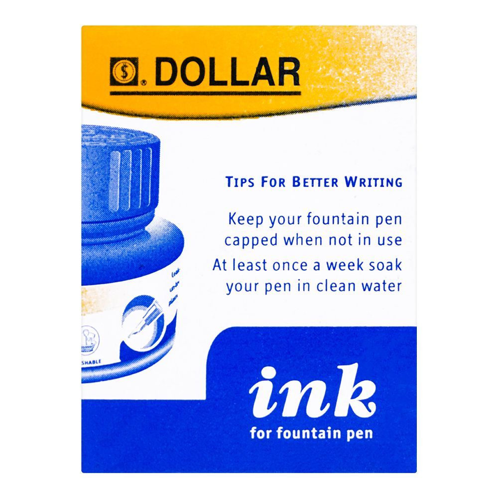 Buy Dollar Ink For Fountain Pen Blue, 30ml, PP30 Online at Special ...
