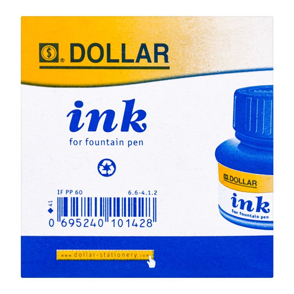 Order Dollar Ink For Fountain Pen Blue, 60ml, PP60 Online at Best Price ...