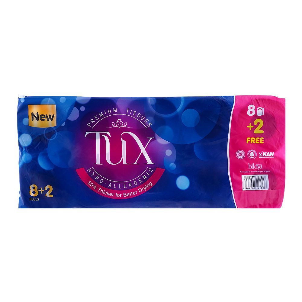 Buy Tux Tissue Roll 8 + 2-Pack Online at Best Price in Pakistan - Naheed.pk