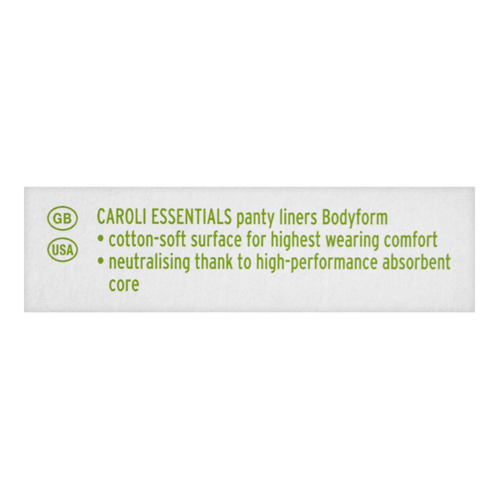 Order Caroli Essentials Panty Liners, Large, 32-Pack Online at Special ...