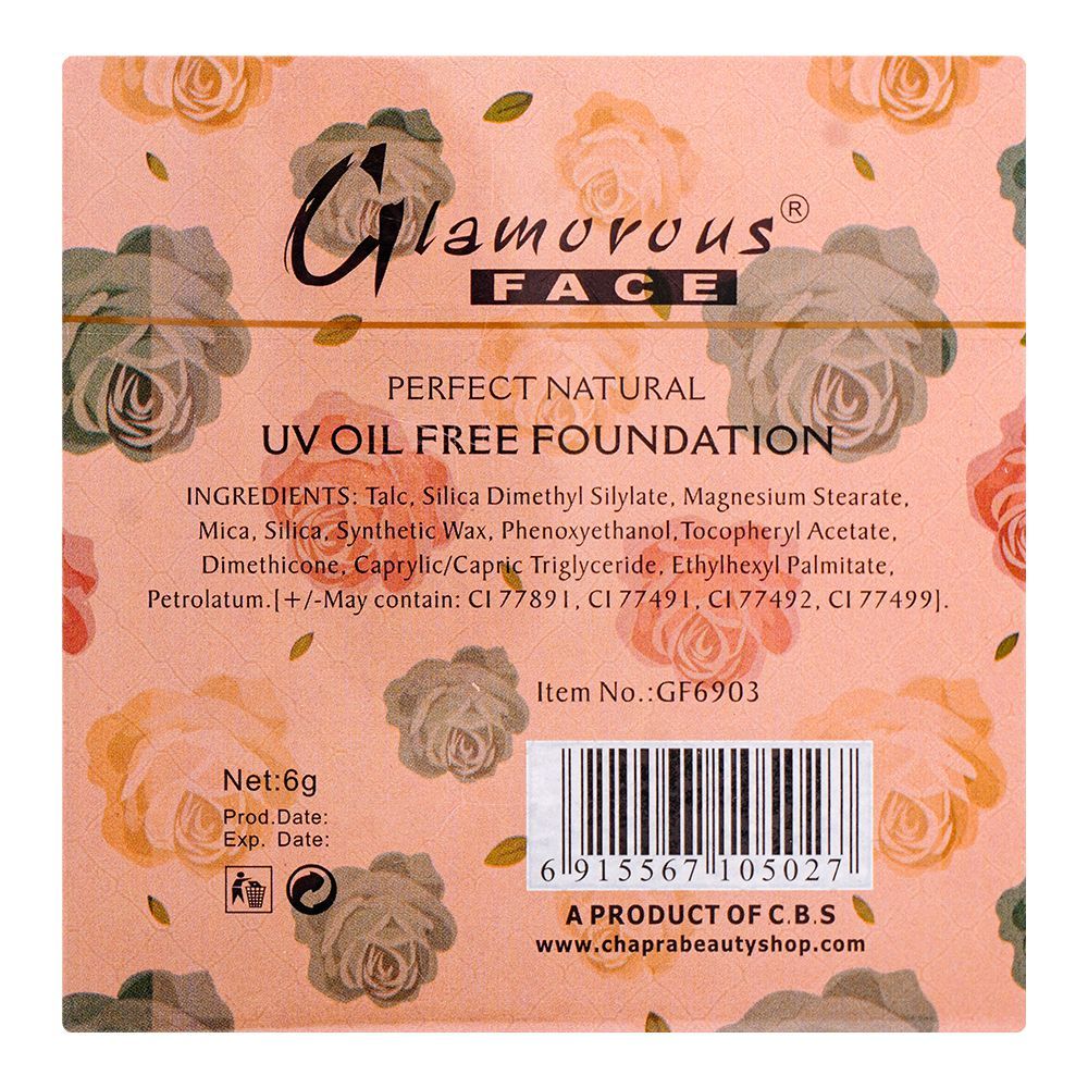 Buy Glamorous Face Two Way Cake Face Powder 03, GF6903, 6g Online at ...