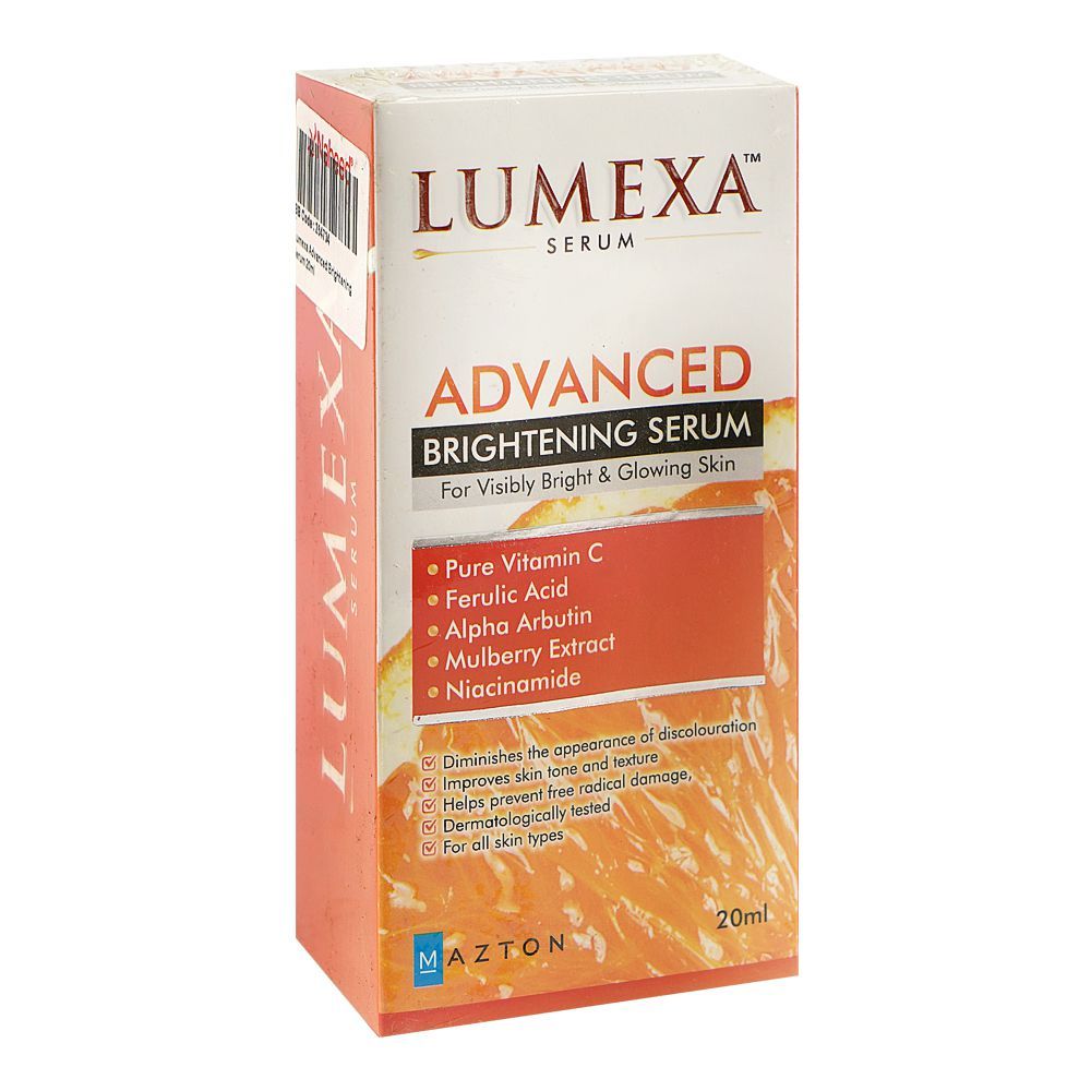 Mazton Lumexa Advanced Brightening Serum, Vitamin C, Niacinamide, For ...