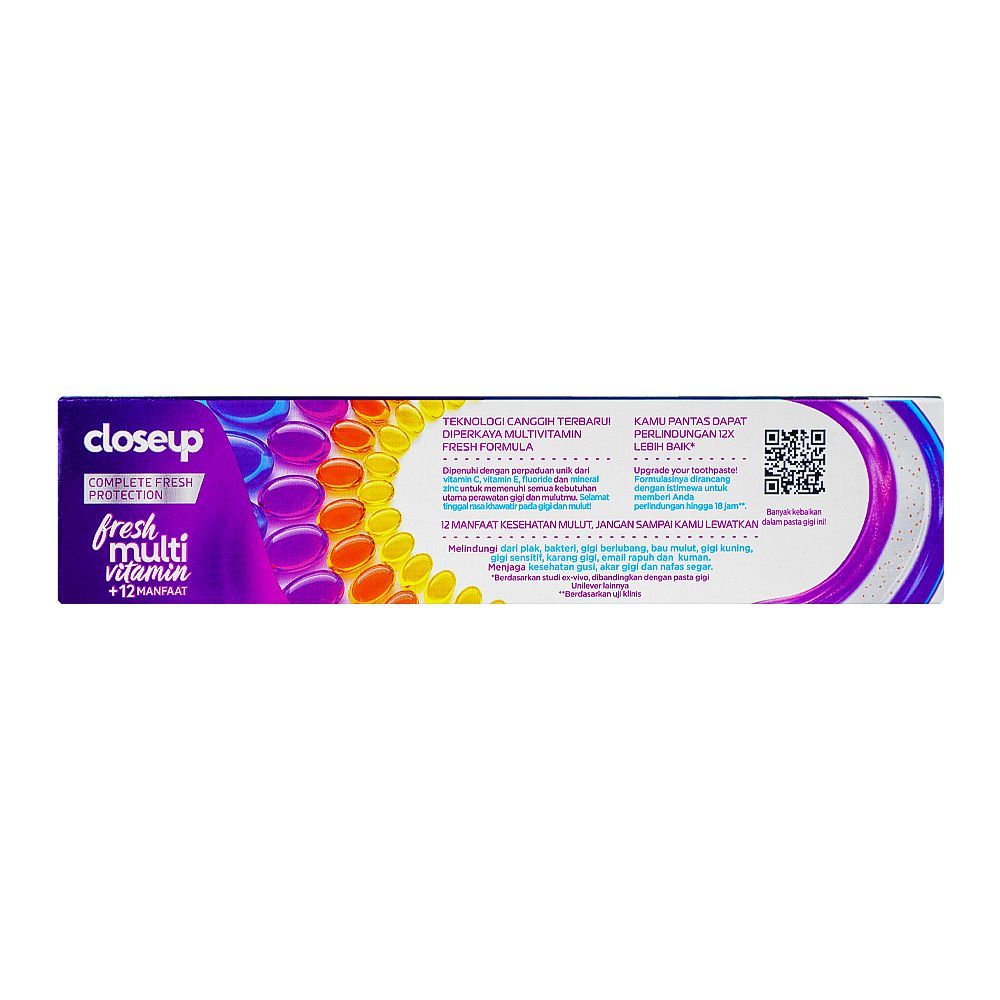 Order Closeup Fresh Multi Vitamin+12 Manfaat Toothpaste, Pasta Gigi Gel ...