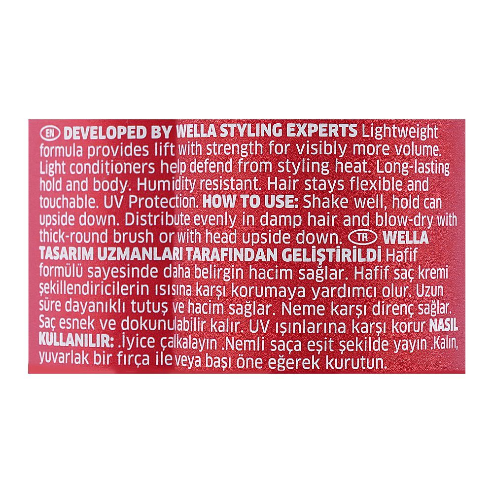 Order Wella New Wave Volume 5 Hair Mousse, 200ml Online at Special ...