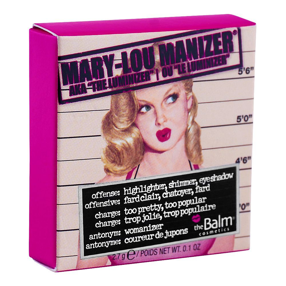 Order The Balm Cosmetics Mary-Lou Manizer Highlighter, 2.7g Online at ...