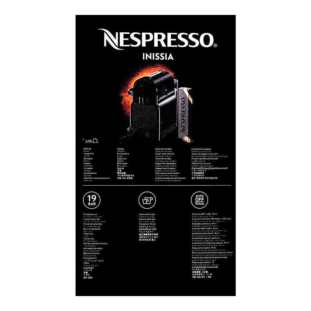 Order Nespresso Inissia Machine, NN-D40-ME-BK-NE Online at Best Price ...