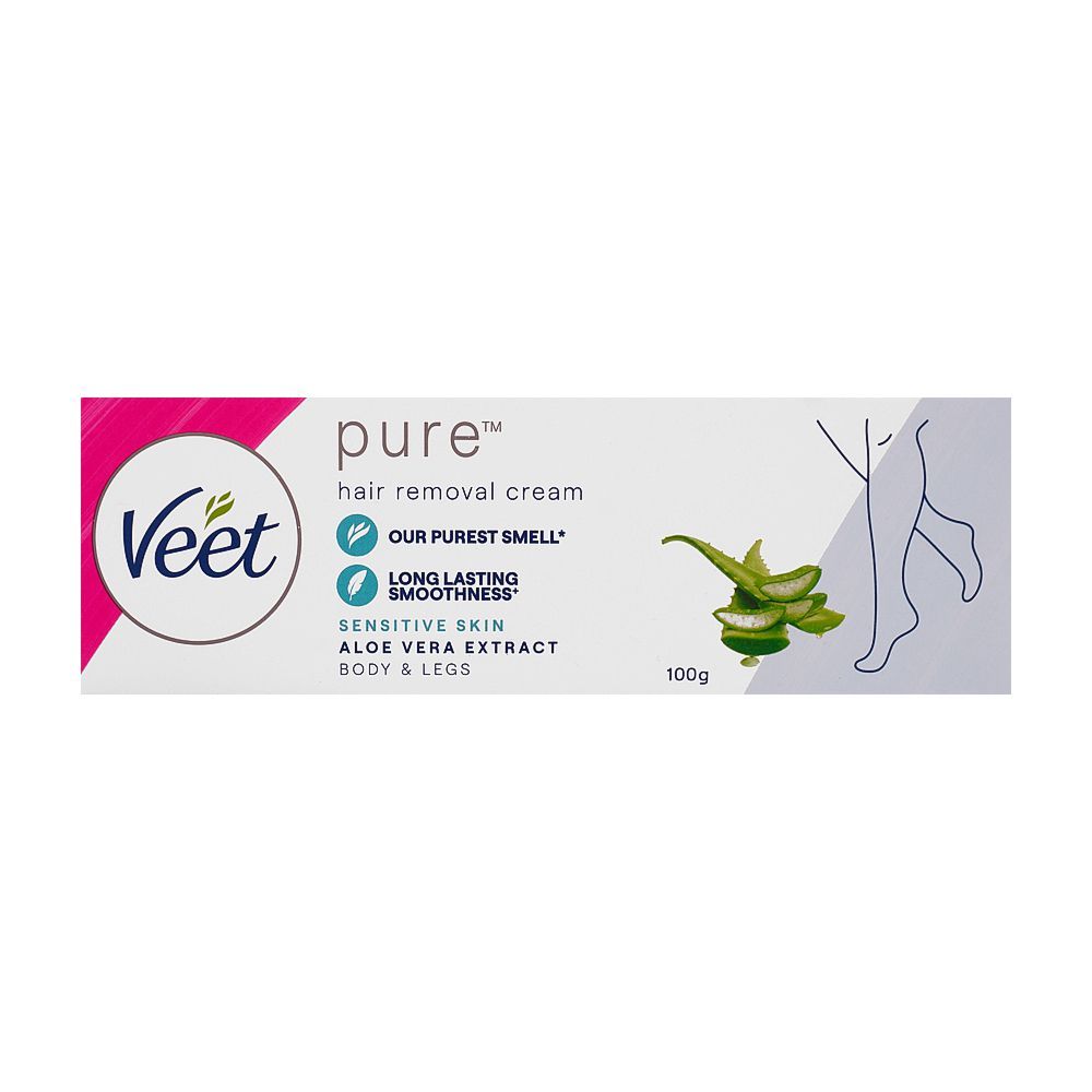 Buy Veet Pure Aloe Vera Extract Sensitive Skin Hair Removal Cream ...