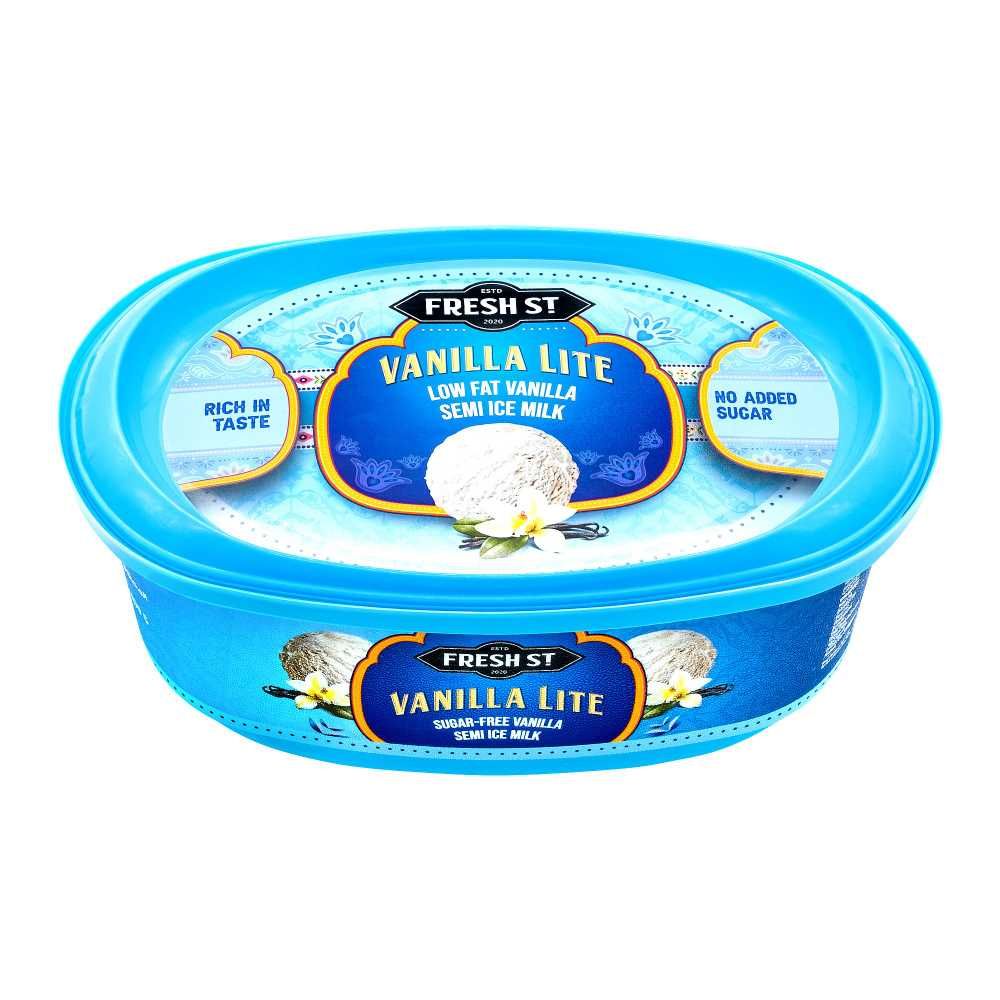 Purchase Fresh Street Vannila Lite Ice Cream, 1 Liter Online at Special ...