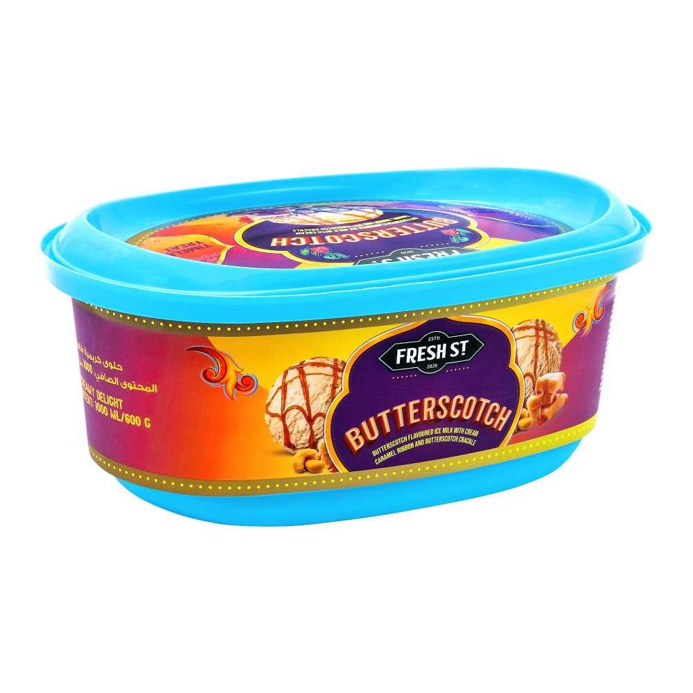 Buy Fresh Street Butterscotch Ice Cream, 1 Liter Online at Best Price ...