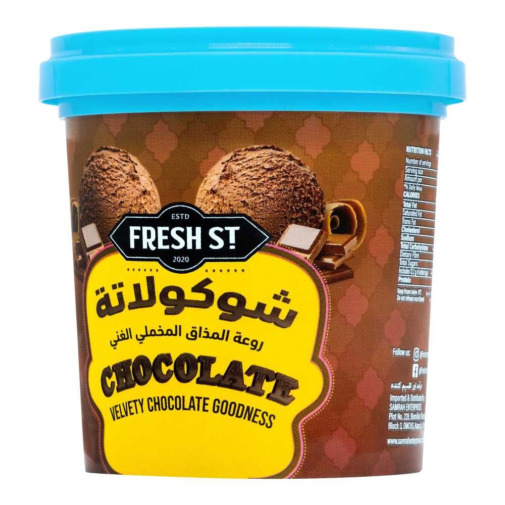 Purchase Fresh Street Chocolate Ice Cream Cup, 125ml Online at Special ...