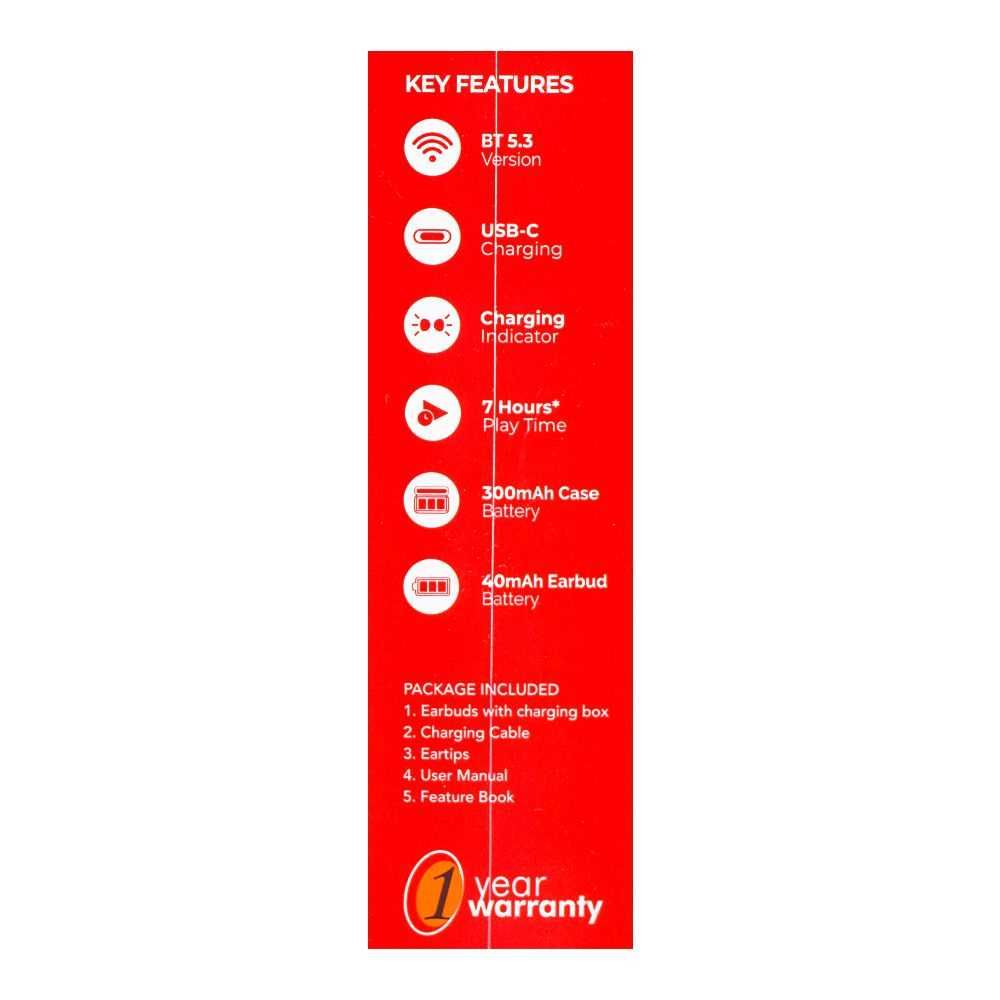 Buy Audionic Quad Mic ENC White, Airbud-550 Online at Special Price in ...