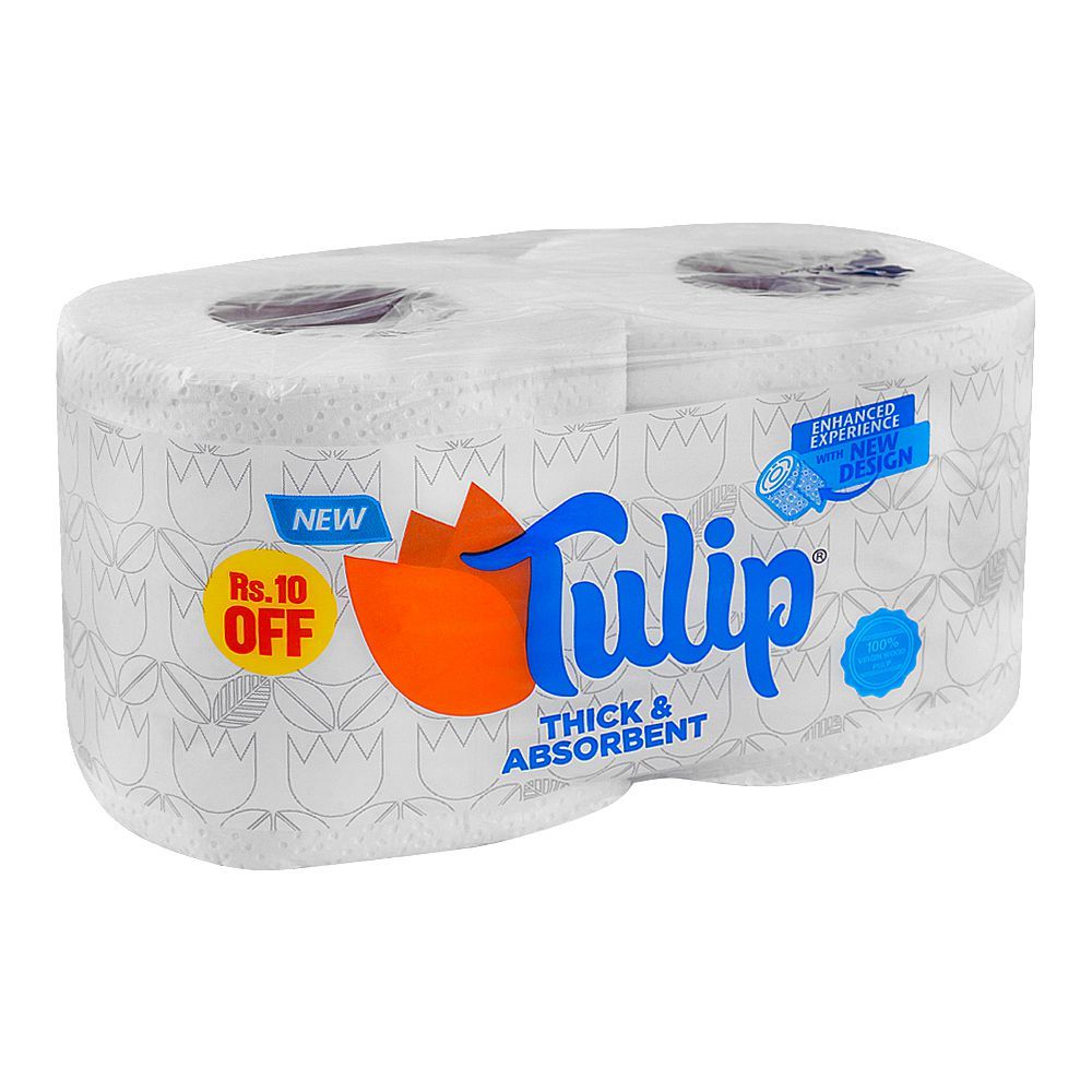 Buy Rose Petal Tulip White Twin Toilet Tissue Roll Online at Special ...