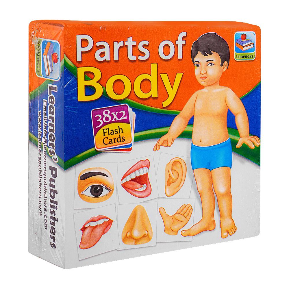 Buy Gamex Cart Flash Cards Small Parts Of Body, 227-2398 Online at ...