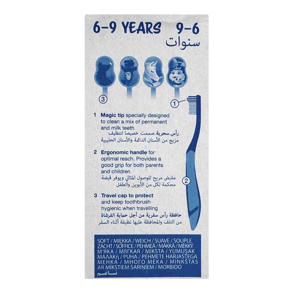 Order Jordan Step By Step 6-9 Years Goat Toothbrush With Cap, Soft ...