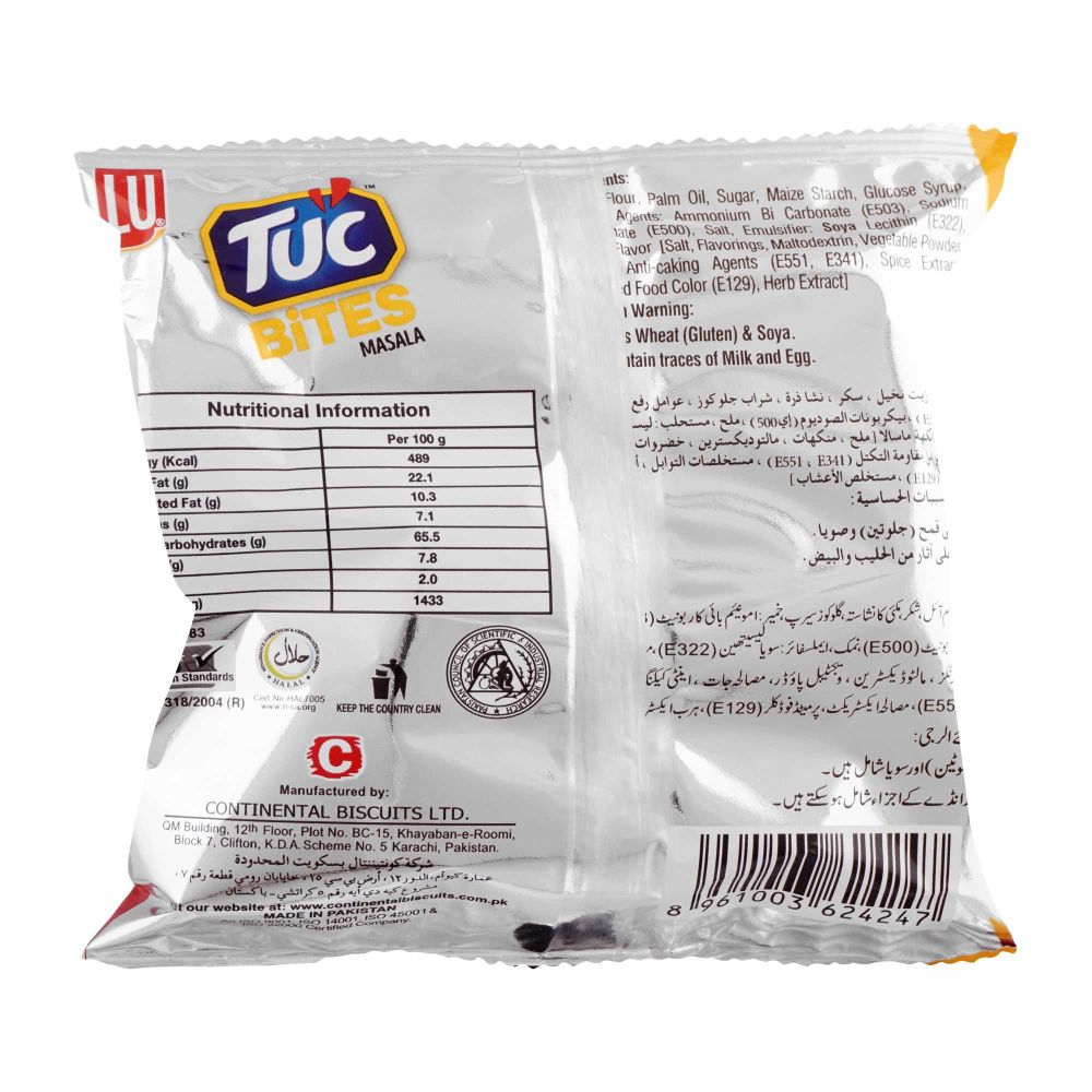 Buy LU Tuc Bites Masala Flavored,12.5g Online at Special Price in ...