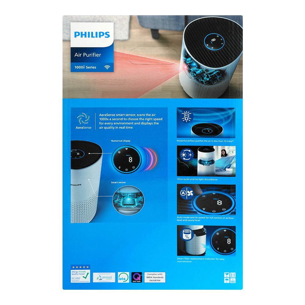 Order Philips Air Purifier 1000i Series, AC1715/20 Online at Best Price ...