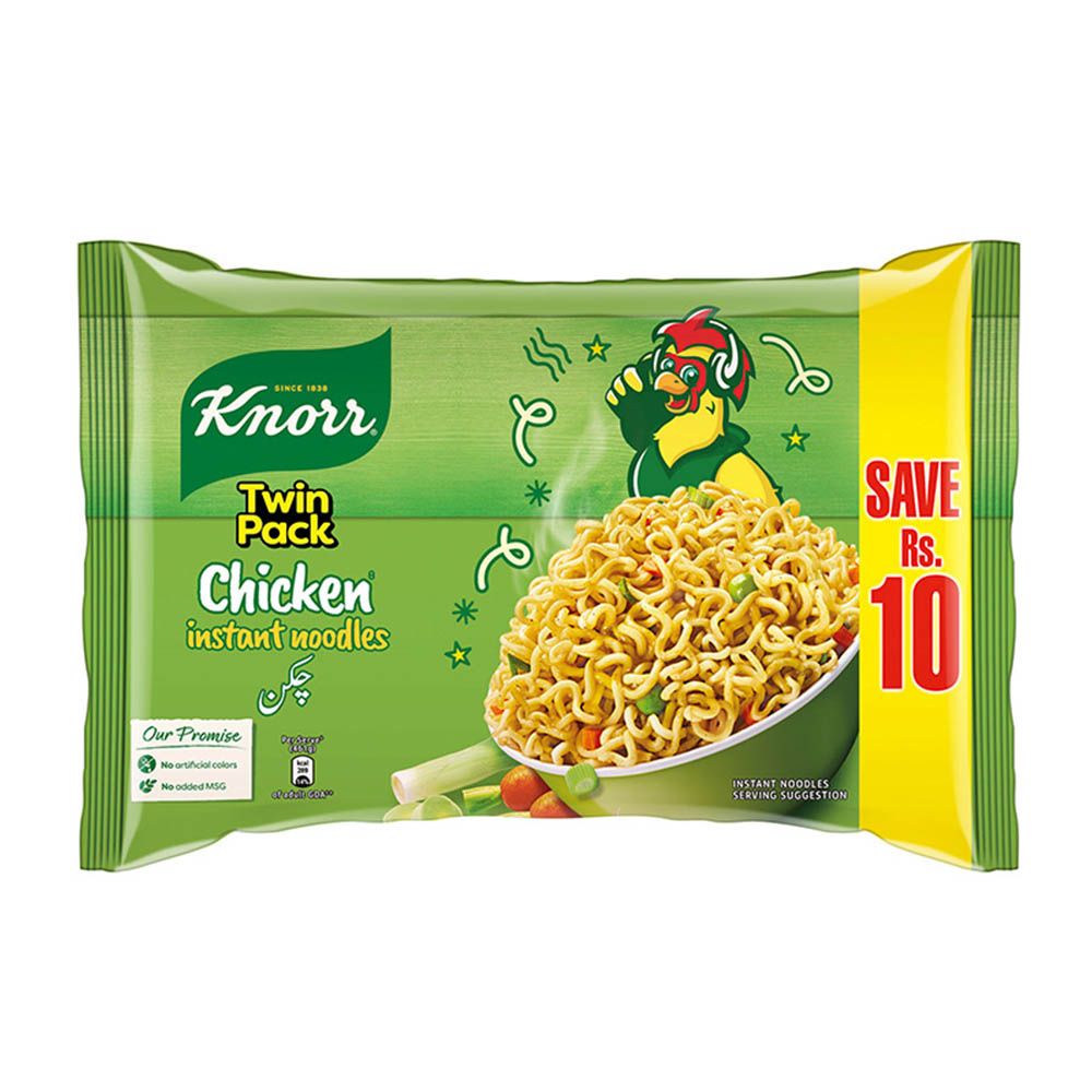 Buy Knorr Noodles Twin Pack Chicken, Save Rs.10/- Online at Best Price ...