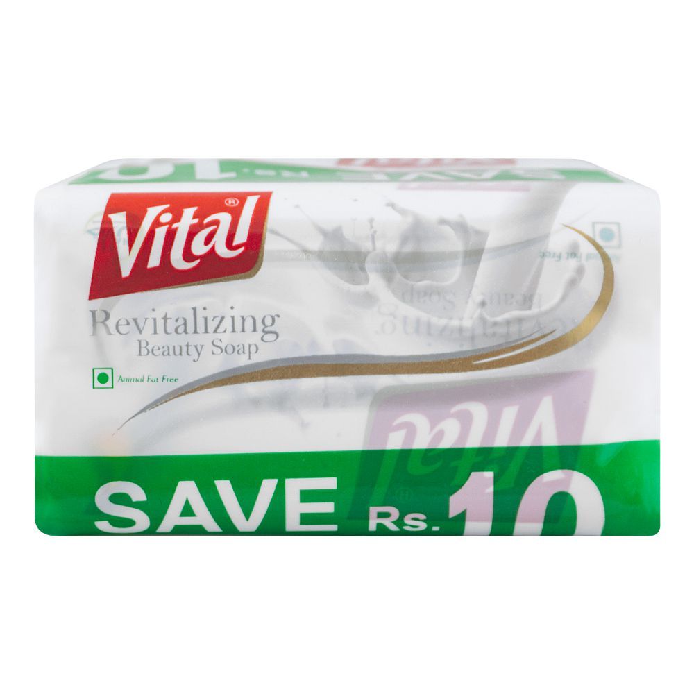 Buy Vital Revitalizing Beauty Soap, 3x98g Online at Best Price in ...