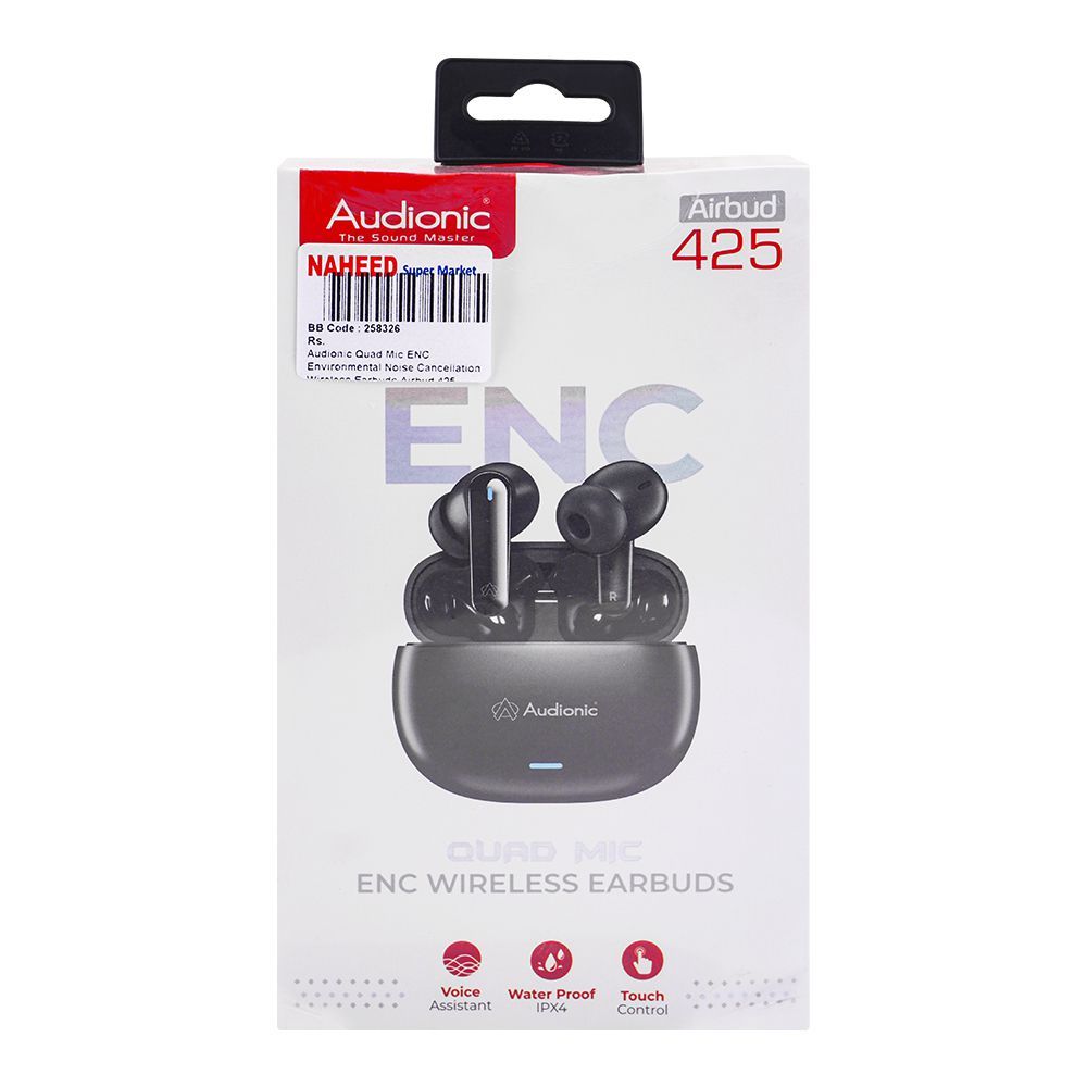 Order Audionic Quad Mic ENC Environmental Noise Cancellation Wireless ...