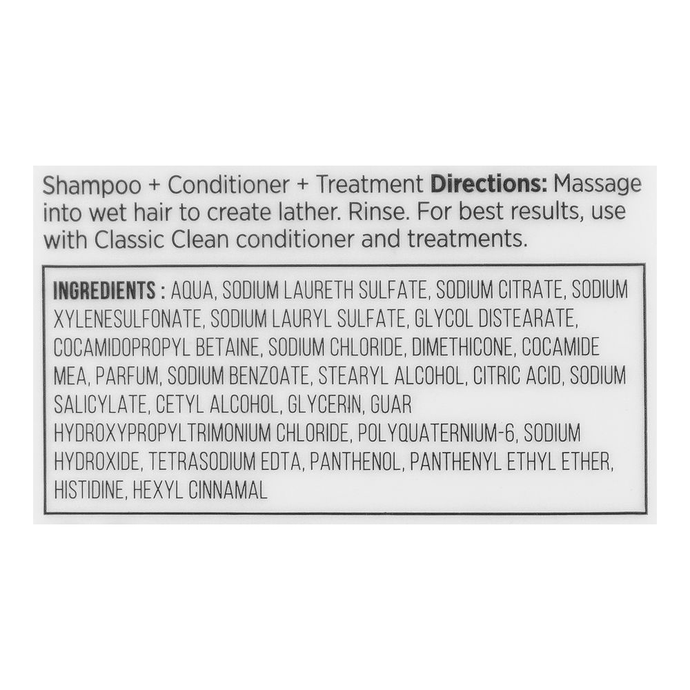 Buy Pantene Active Pro-V Classic Clean 3-In-1 Shampoo + Conditioner + Treatment, For Normal ...