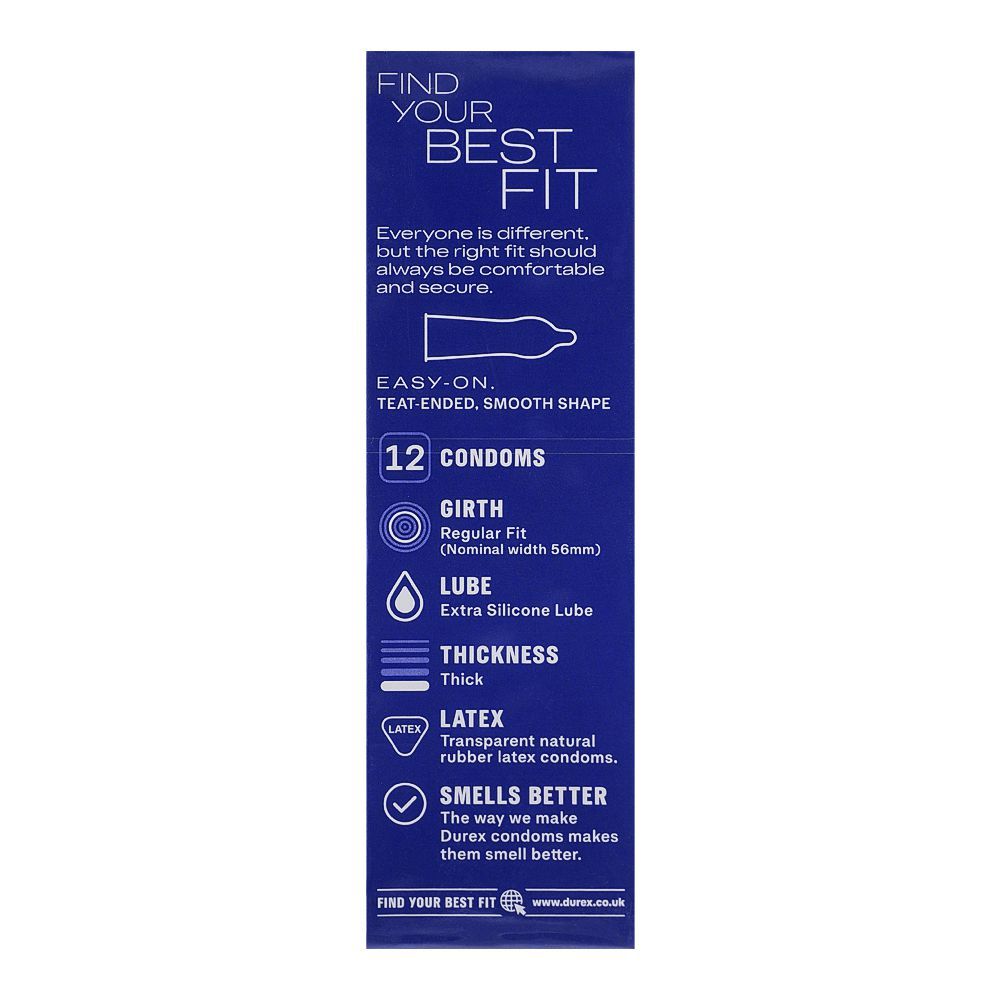 Purchase Durex Originals Extra Safe Regular Fit Condom, 12-Pack Online ...