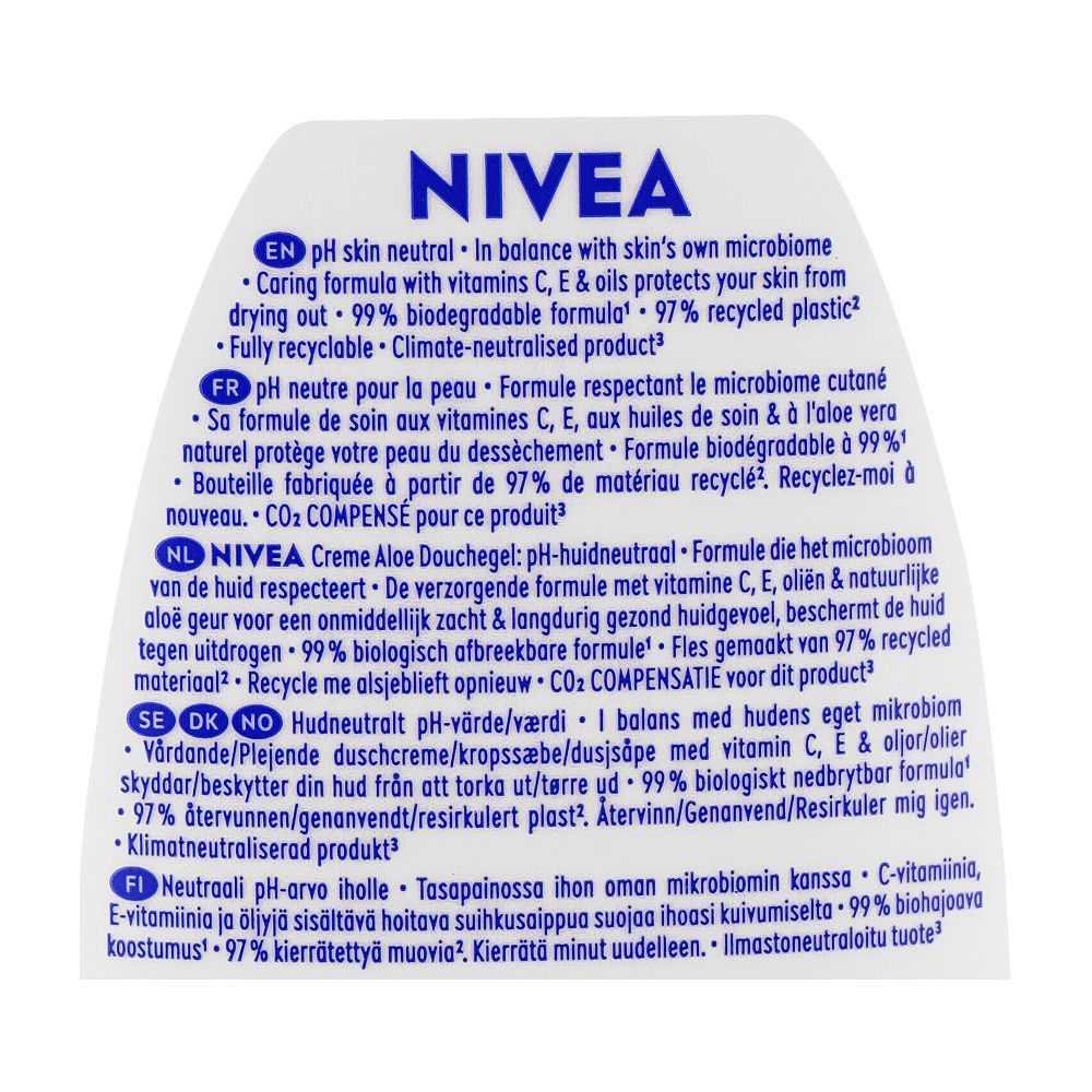 Order Nivea Natural Aloe Vera Care Creme Shower Gel, 250ml Online at ...