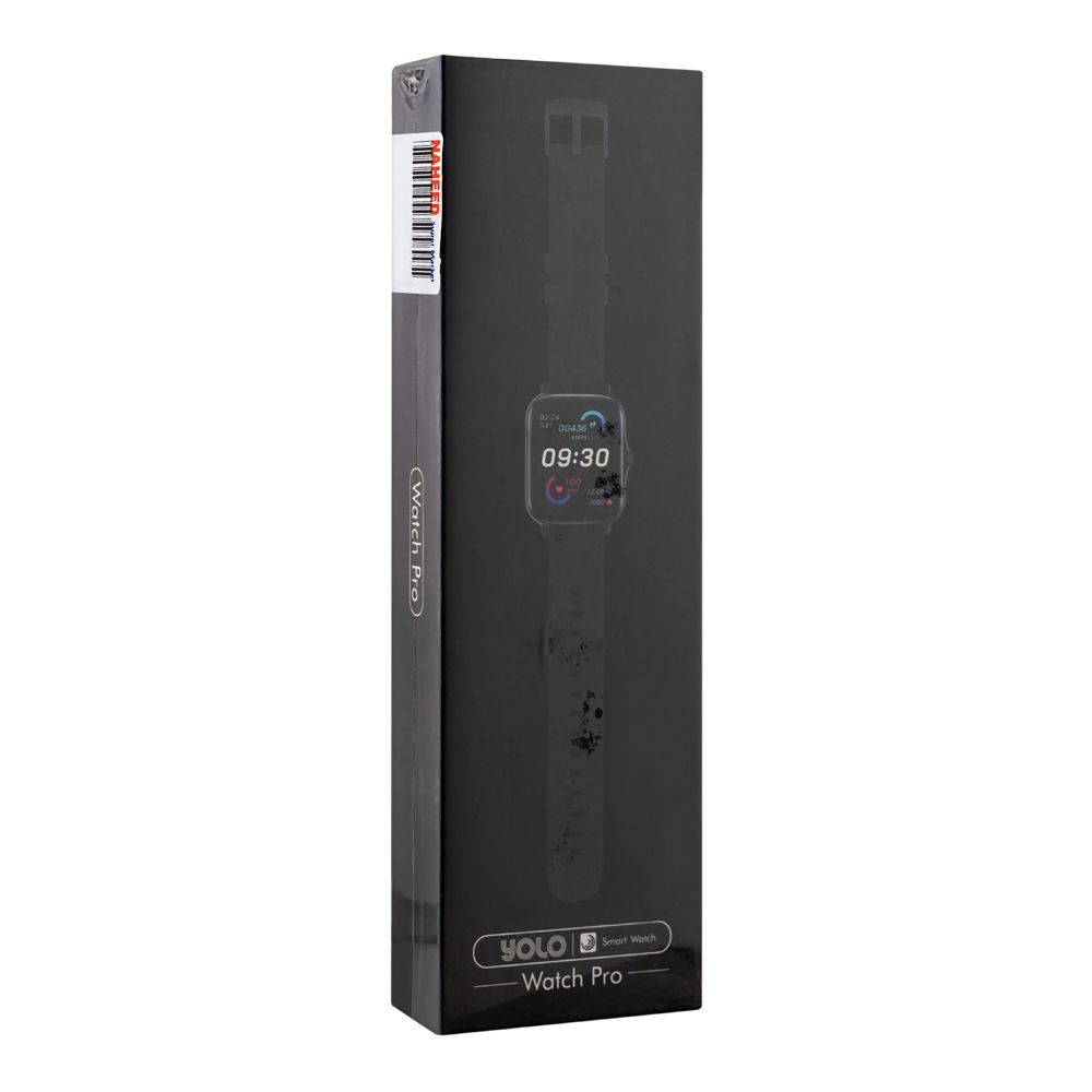 Order YOLO Men's Watch Pro Smart Watch, Black Online at Best Price in ...