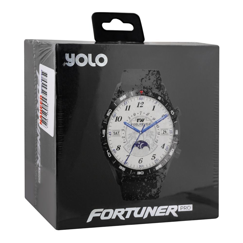 Purchase YOLO Men's Fortuner Pro Smart Watch, Black Online at Best ...