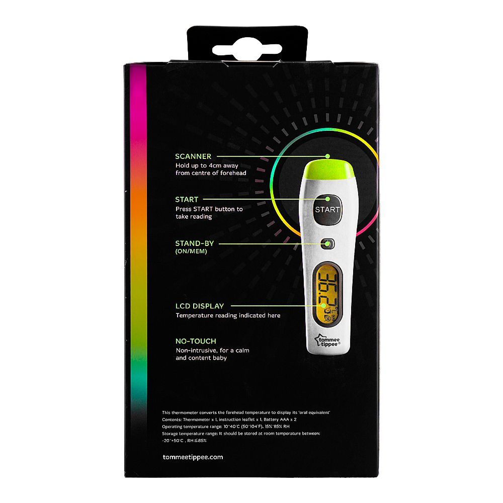 Buy Tommee Tippee No Touch Forehead Thermometer, 423035/38 Online at ...