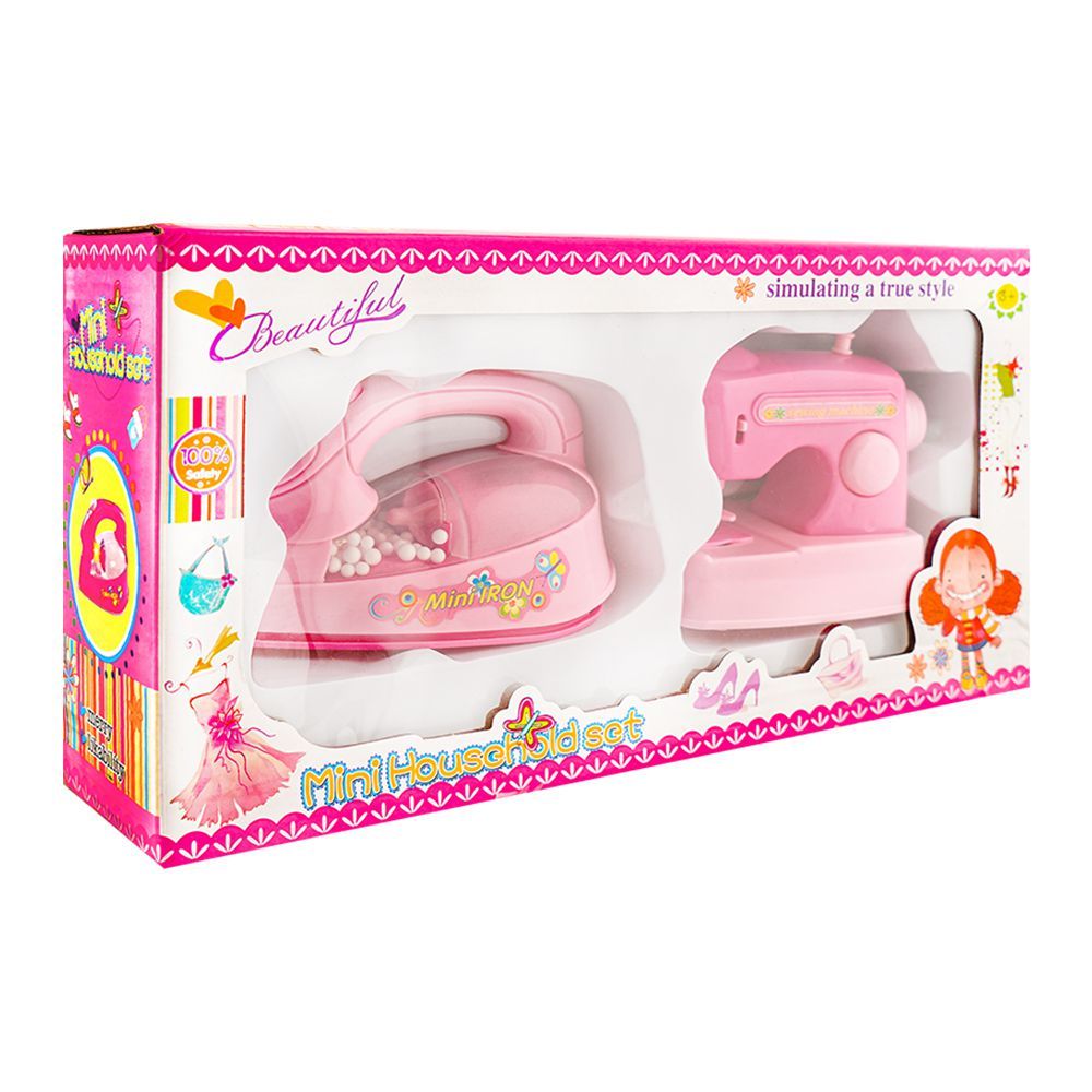 Purchase Style Toys Battery Operated Iron & Sewing Machine, For 3 ...