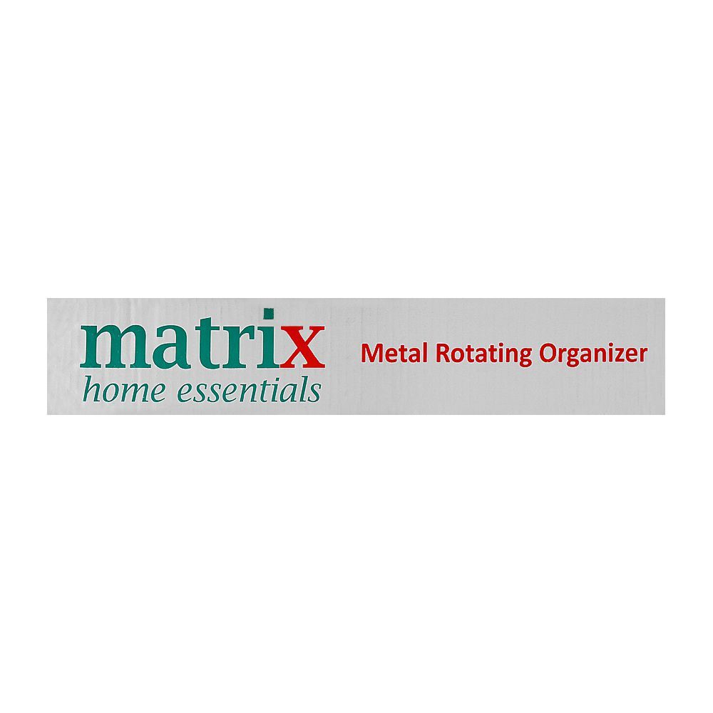 Buy Matrix 360 Rotatable Metal Storage Organizer, 2 Layer Square Online ...